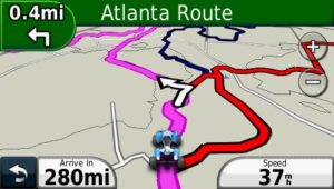 Michigan ATV, ORV and Trail Bike Trail Map for Garmin