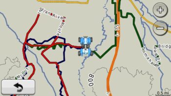 Michigan ATV, ORV and Trail Bike Trail Map for Garmin