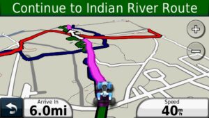 Michigan ATV, ORV and Trail Bike Trail Map for Garmin